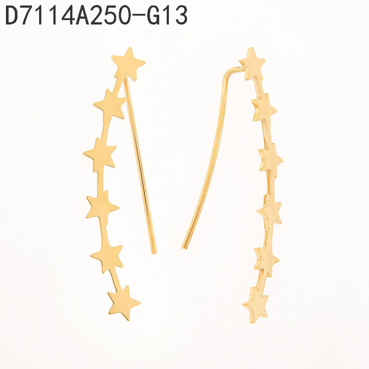 Pendientes en forma de estrella – Miramira Jewelry