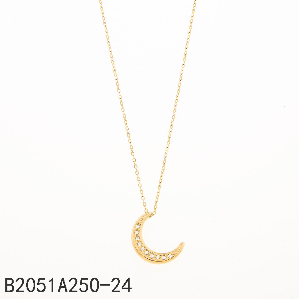 Collar zirconias con figura – Miramira Jewelry