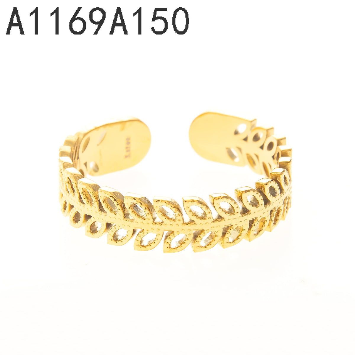 Open leaf ring – Miramira Jewelry