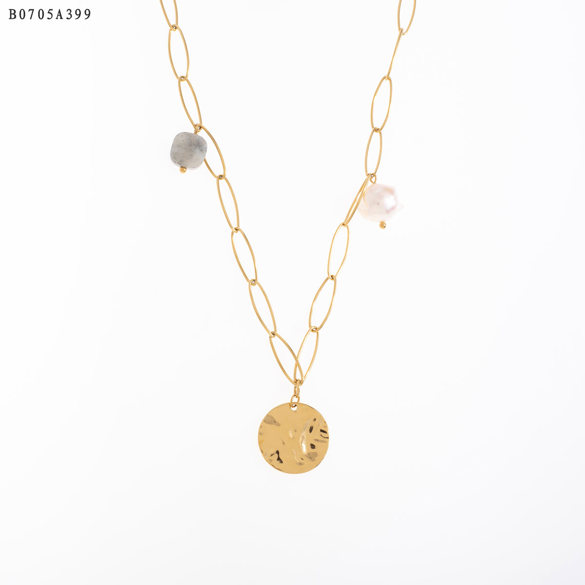 Collar colgante círculo – Miramira Jewelry